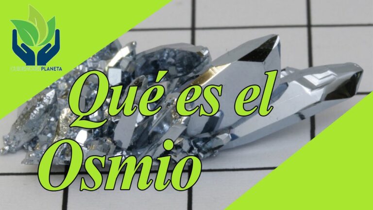 Descubre los increíbles usos del osmio: ¿Para qué sirve y cómo ...