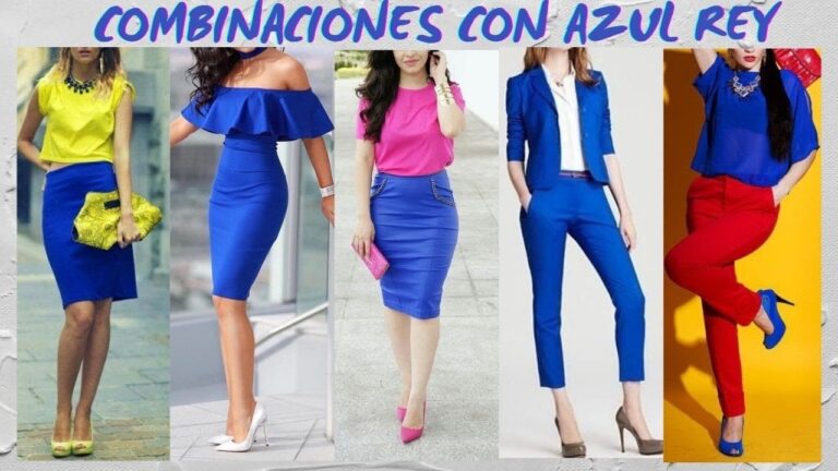Descubre las combinaciones perfectas: ¿Qué color combina con el azul ...